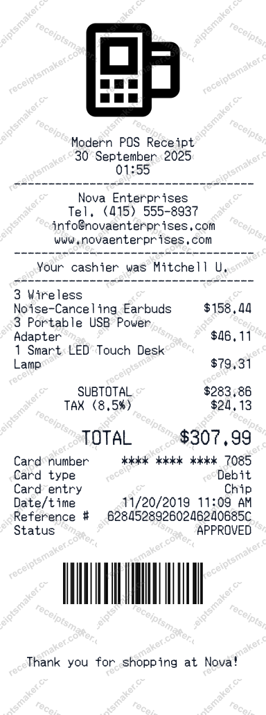 Business Receipt Generator – Professional Receipts for Corporate & B2B Use | Receipt Maker